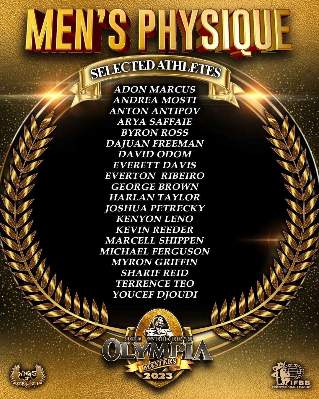 Wings Of Strength - Past Event Schedule - 2017-2019